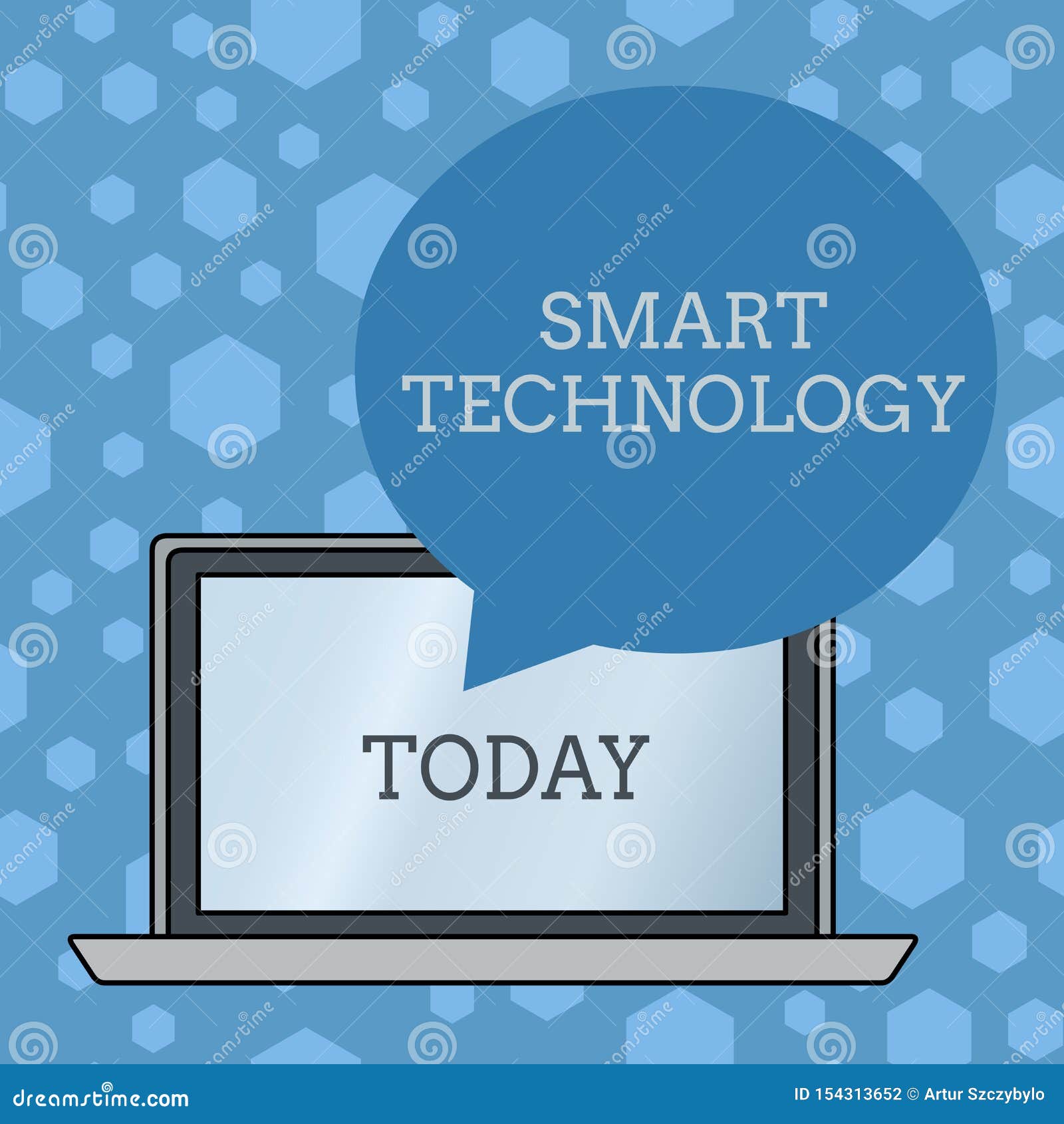 Word Writing Text Smart Technology. Business Concept for Gadgets or ...