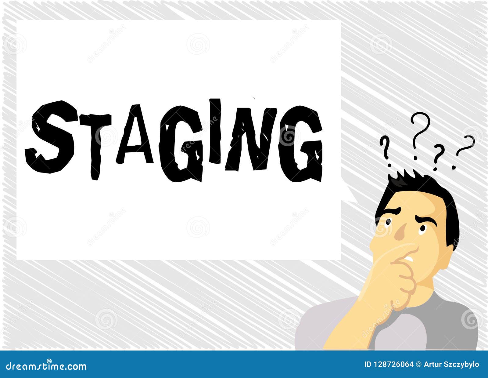 Word Writing Text Staging. Business Concept for Method Presenting Play ...