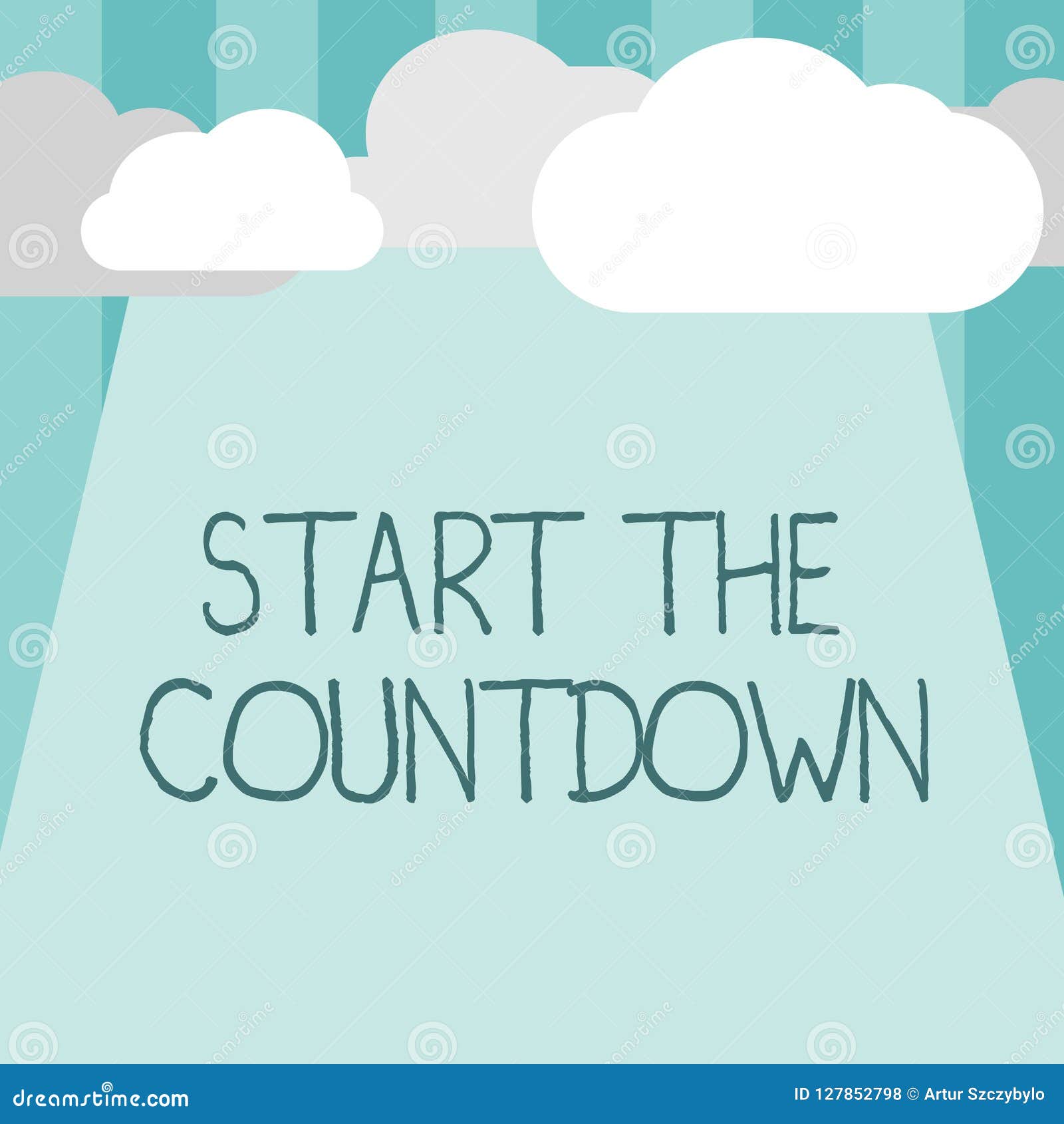 Word Writing Text Start the Countdown. Business Concept for Sequence of ...