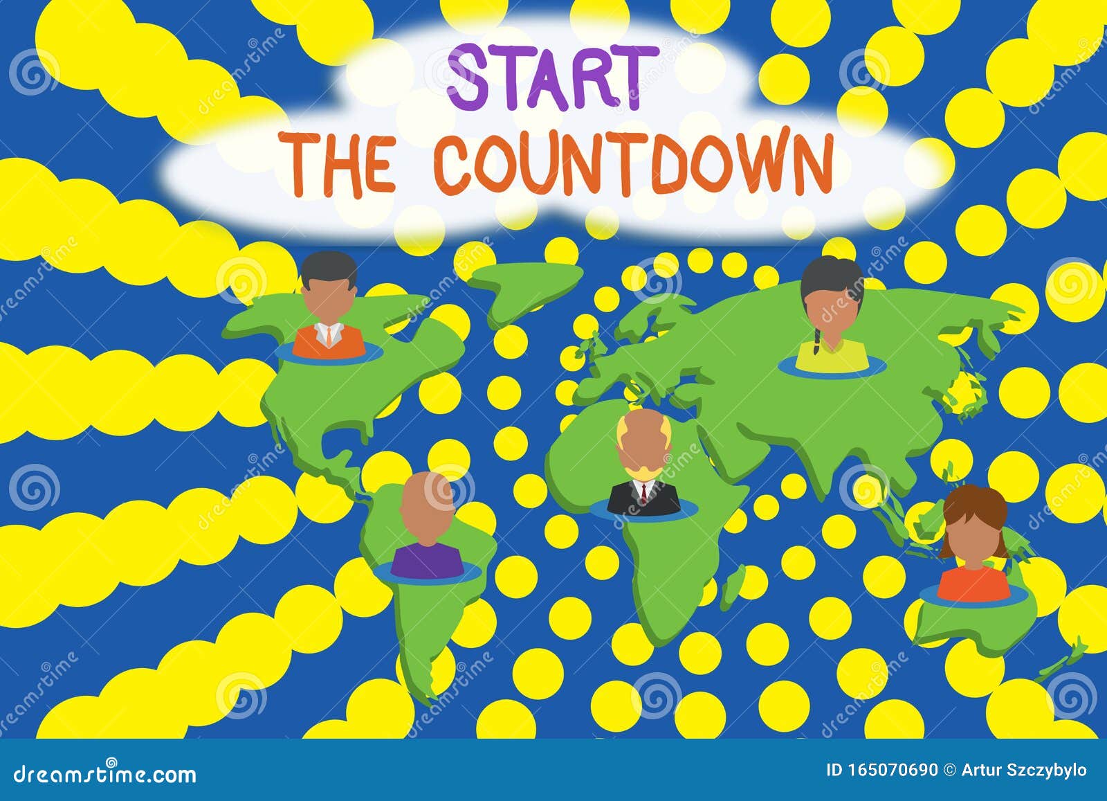 Word Writing Text Start the Countdown. Business Concept for Sequence of ...