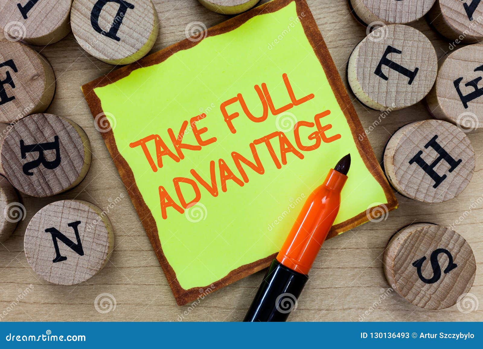 Word Writing Text Take Full Advantage. Business Concept for Utilize ...