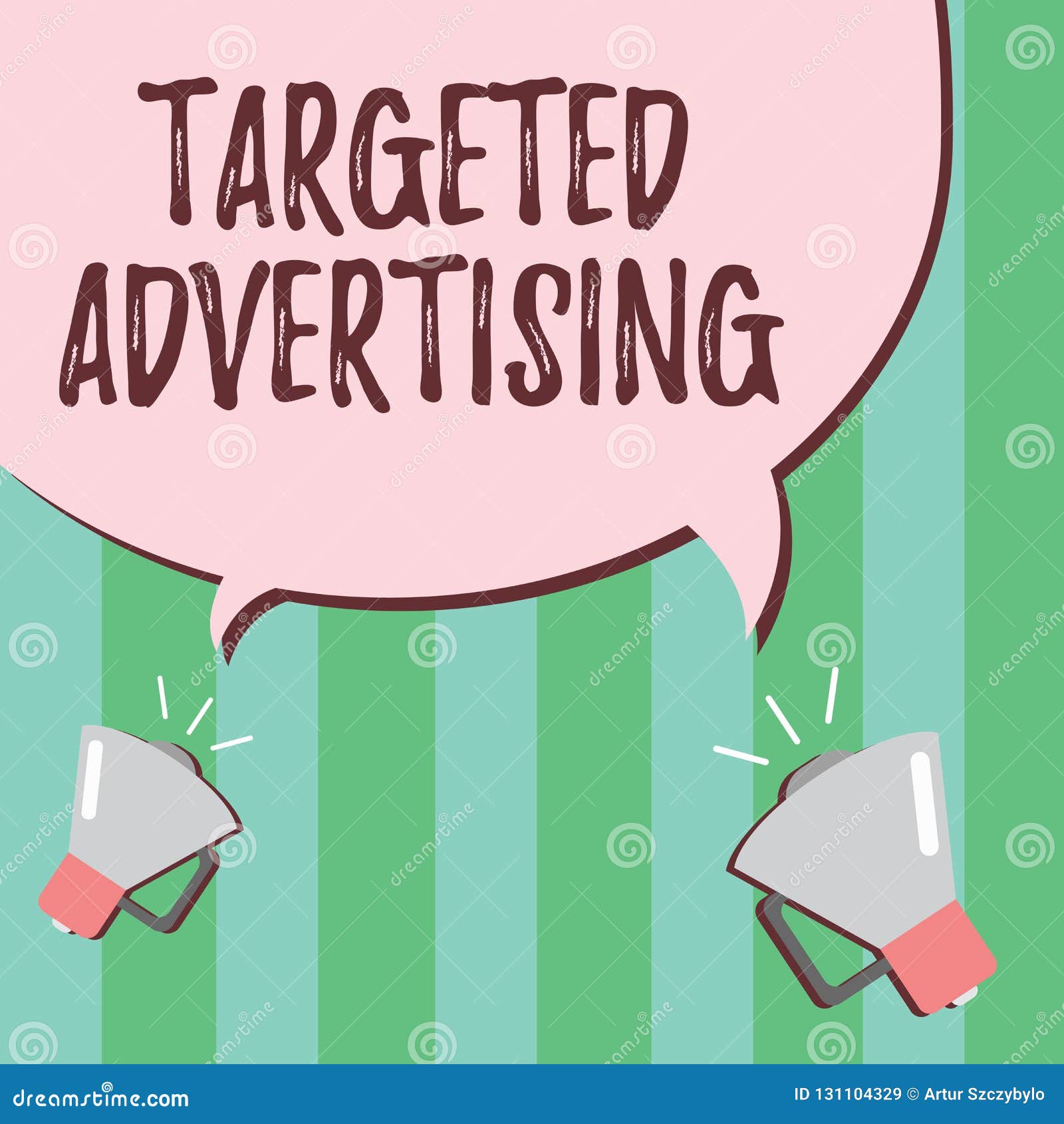 Word Writing Text Targeted Advertising. Business Concept for Online ...