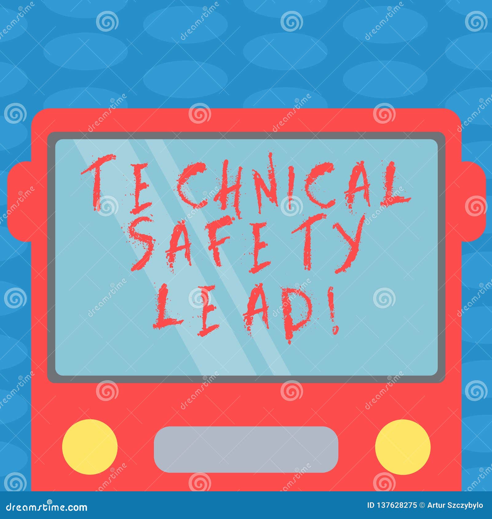 Word Writing Text Technical Safety Lead. Business Concept for Maintain ...