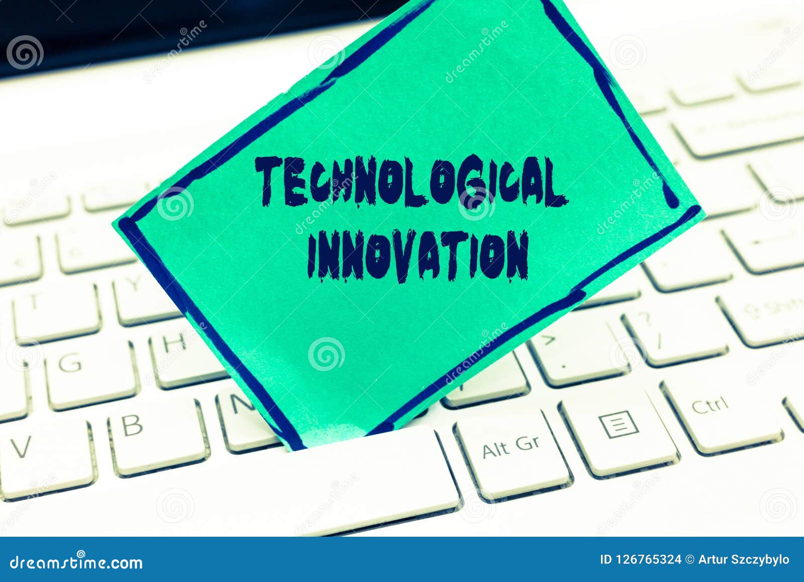 Word Writing Text Technological Innovation. Business Concept for New ...