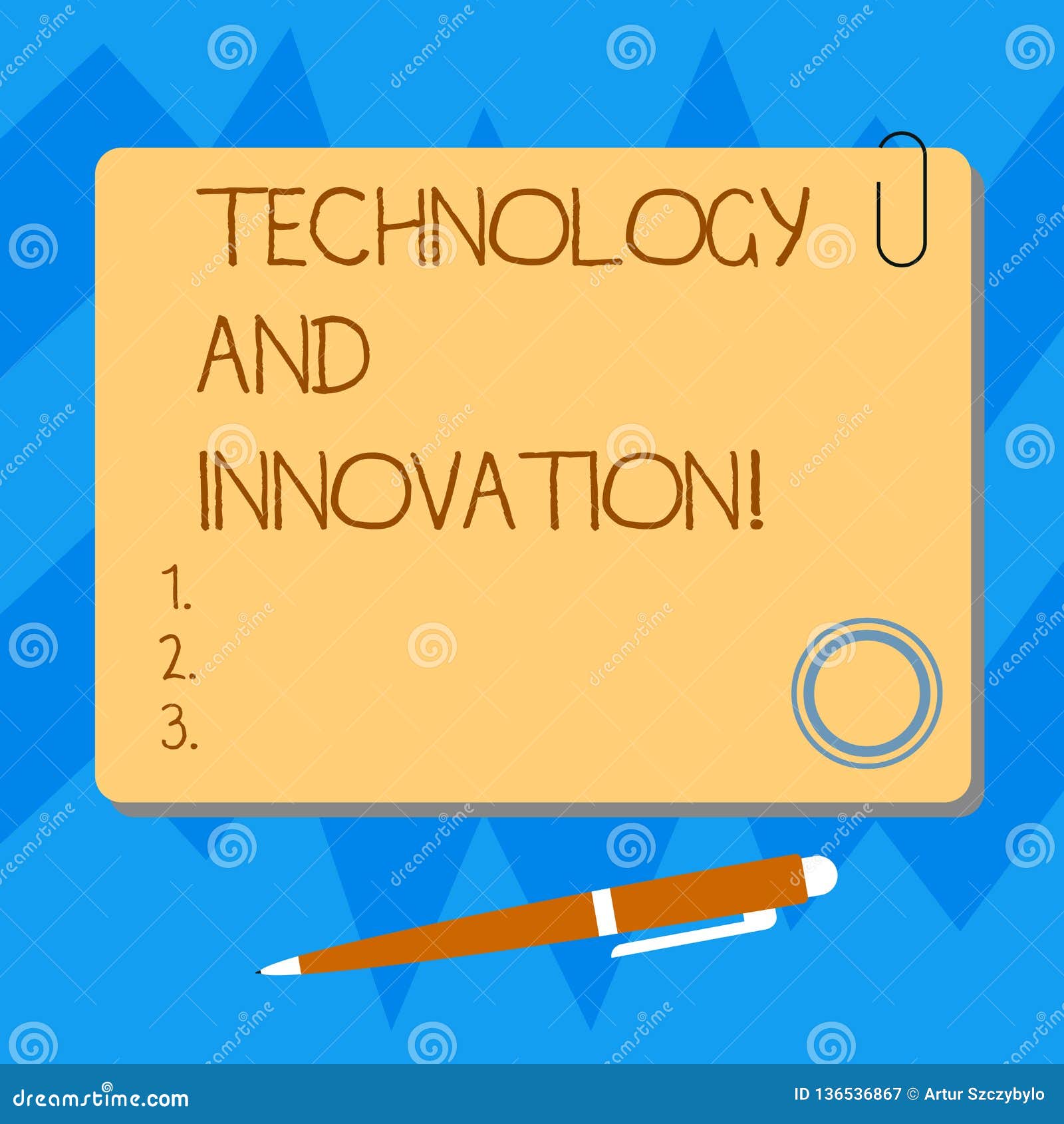Word Writing Text Technology and Innovation. Business Concept for ...