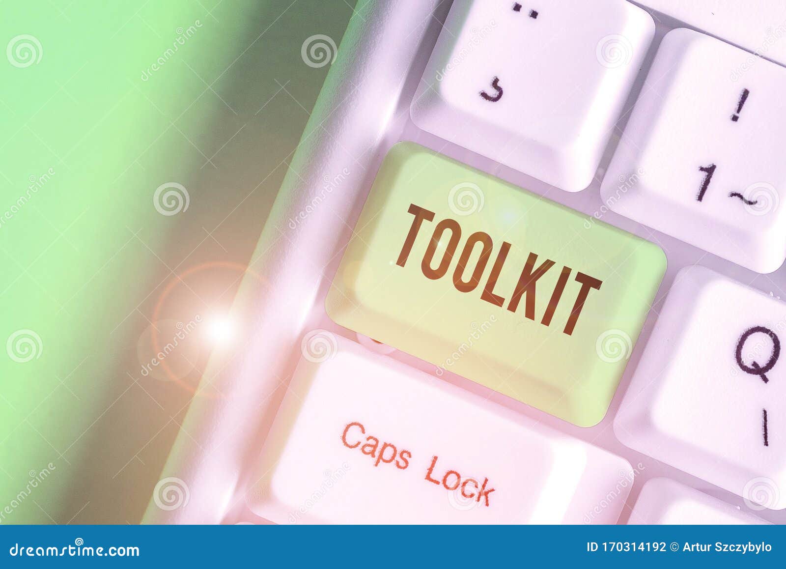 Word Writing Text Toolkit. Business Concept for Set of Tools Kept in a ...