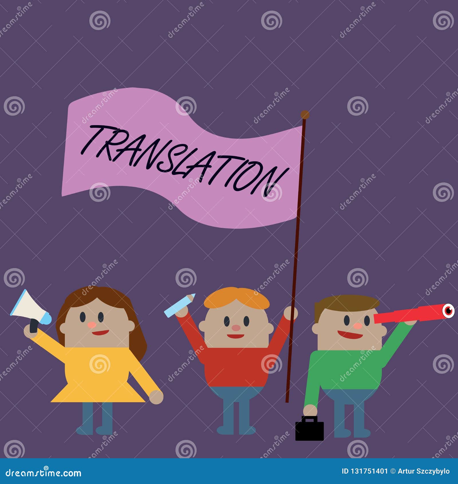 Word Writing Text Translation. Business Concept for Process of ...