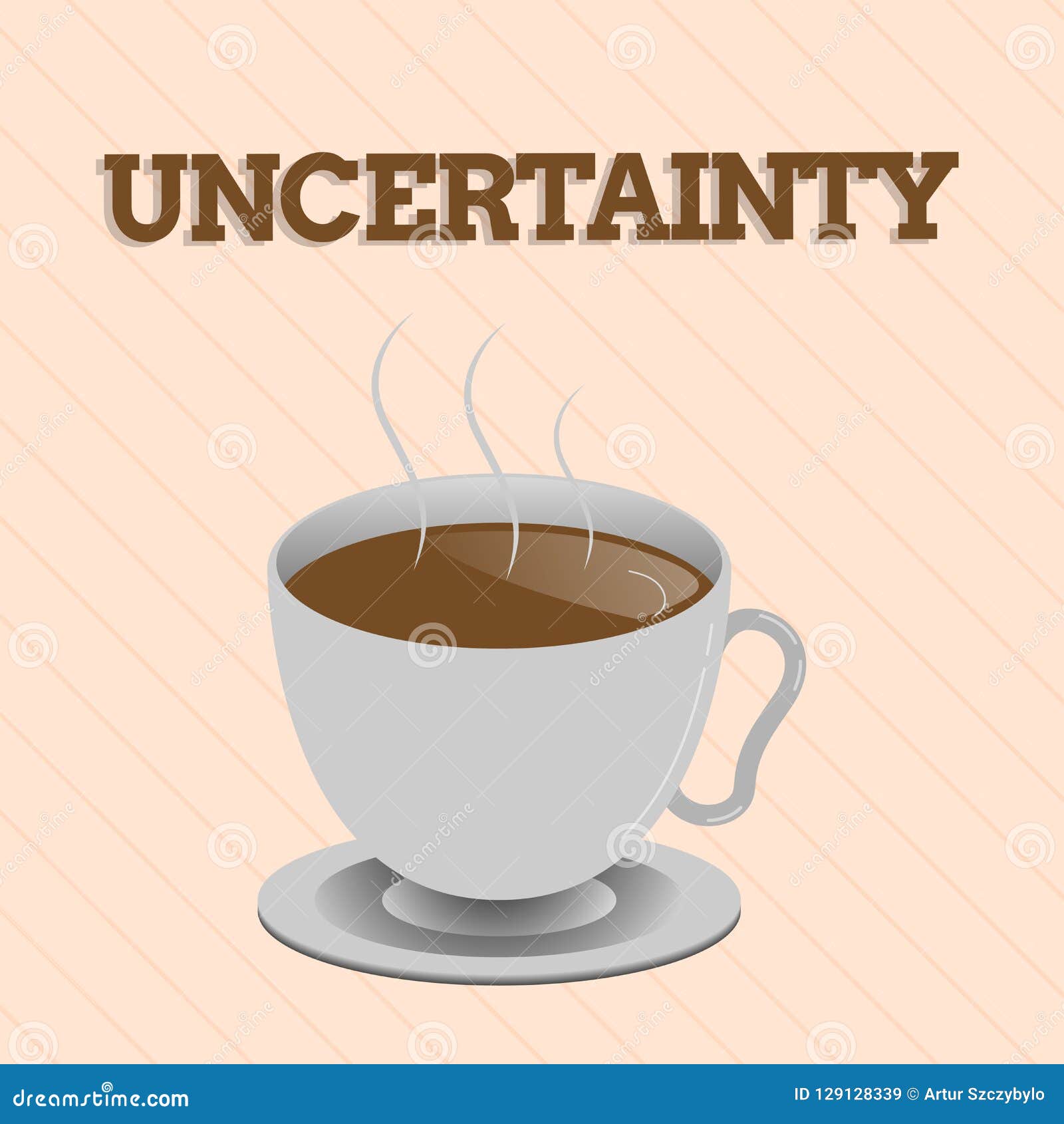 Word Writing Text Uncertainty. Business Concept for State of Being ...
