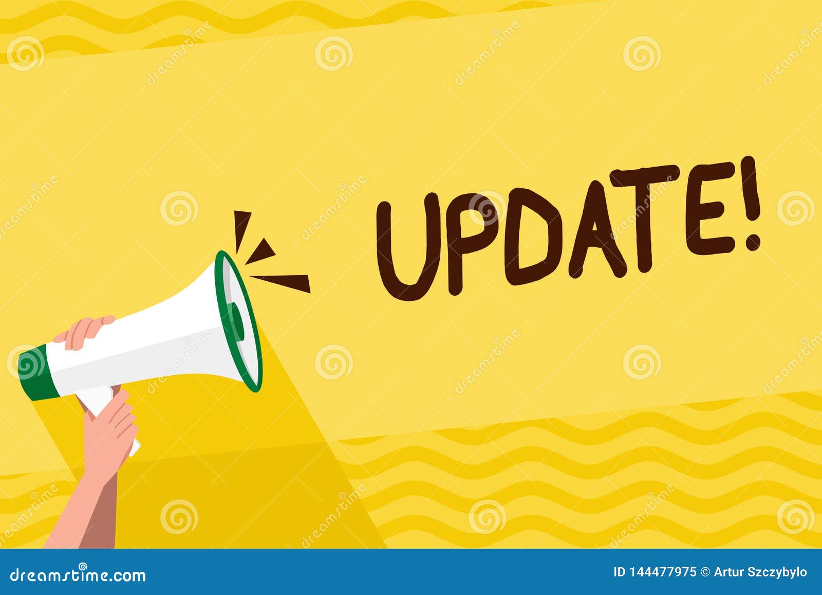 Word Writing Text UPDATE. Business Concept for Make Something More ...