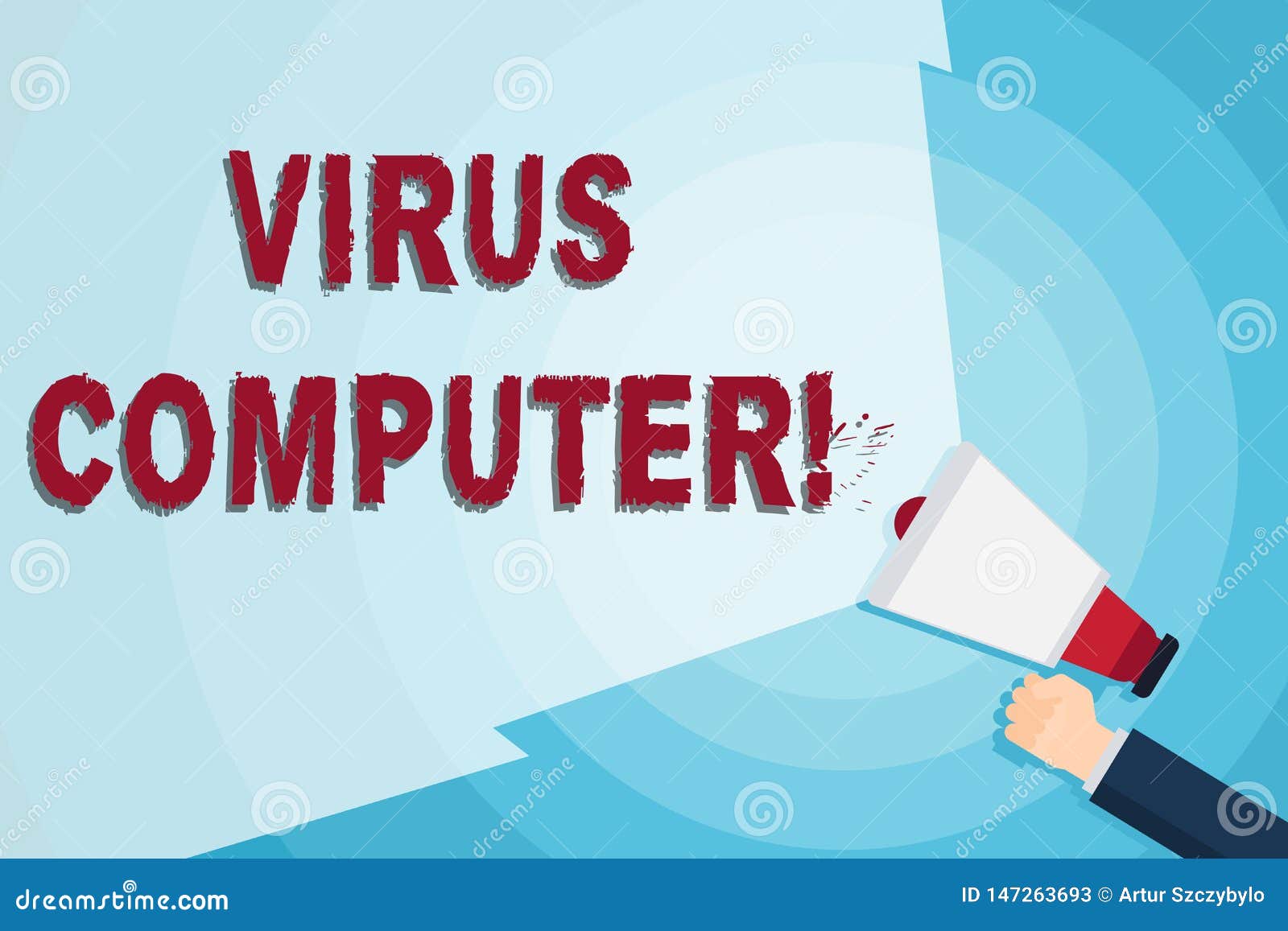 Word Writing Text Virus Computer. Business Concept for Malicious ...