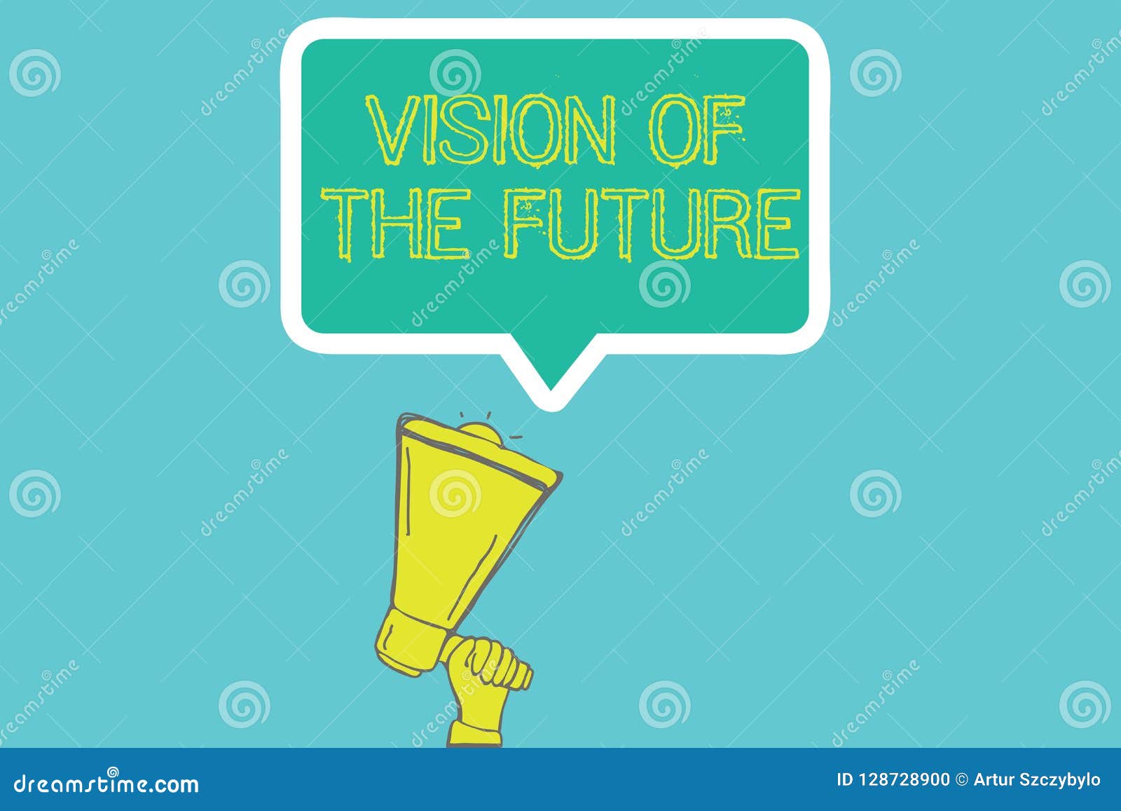 Word Writing Text Vision of the Future. Business Concept for Seeing ...