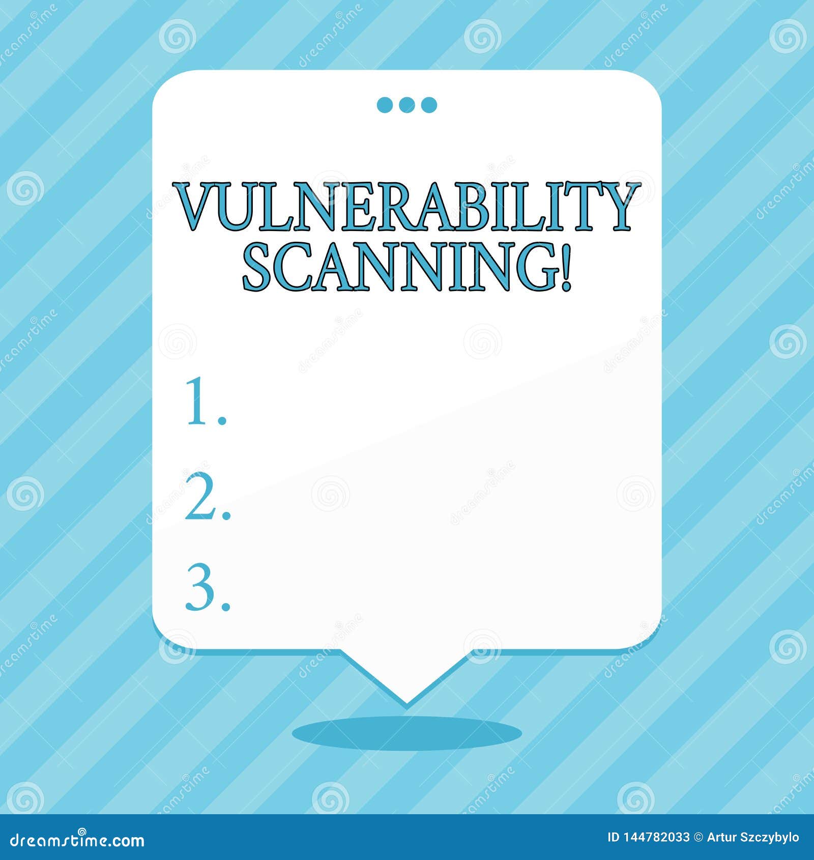 3D Scanning Word Cloud Cartoon Vector | CartoonDealer.com #174871669