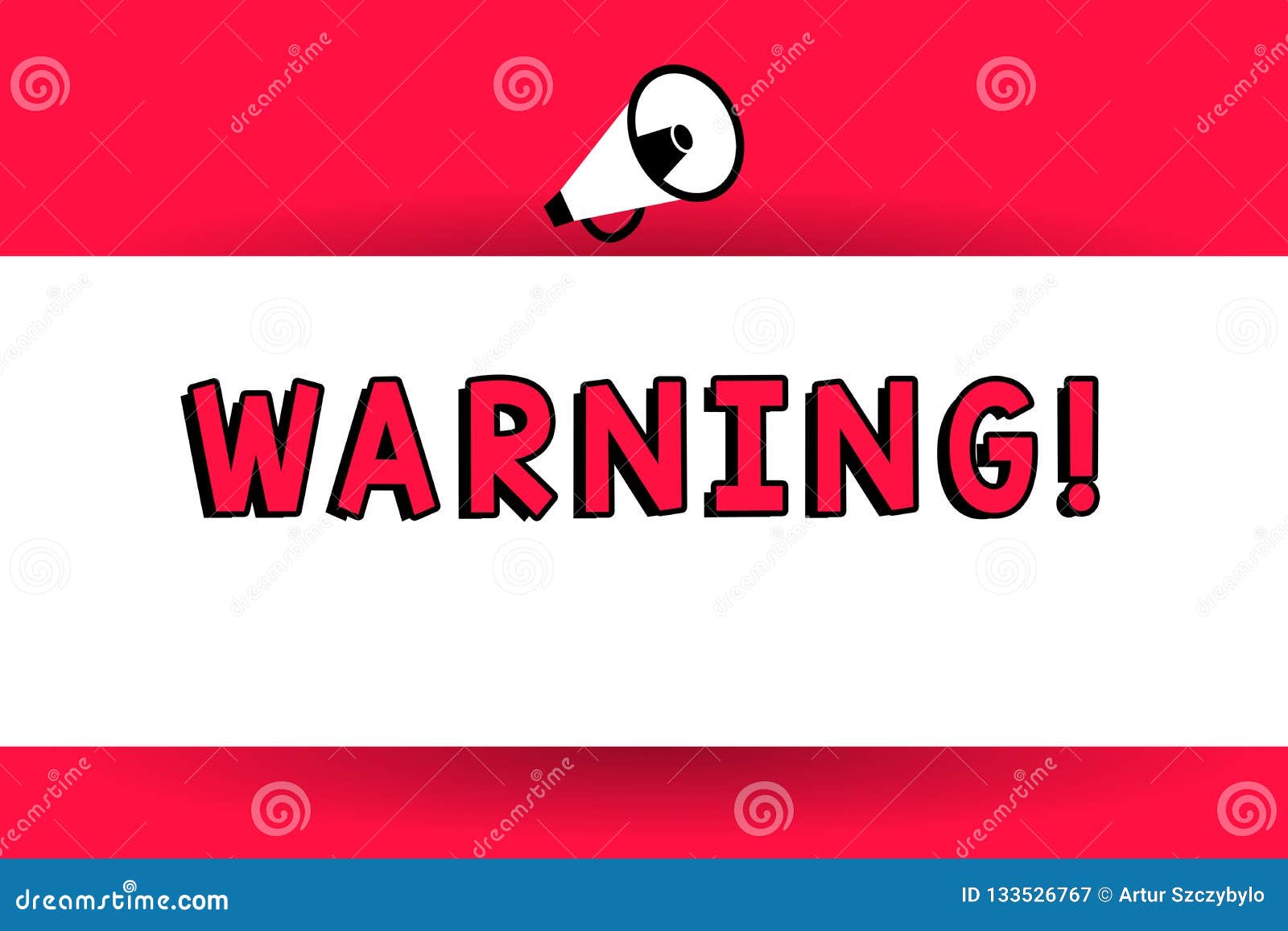 Word Writing Text Warning. Business Concept for Statement or Event that ...