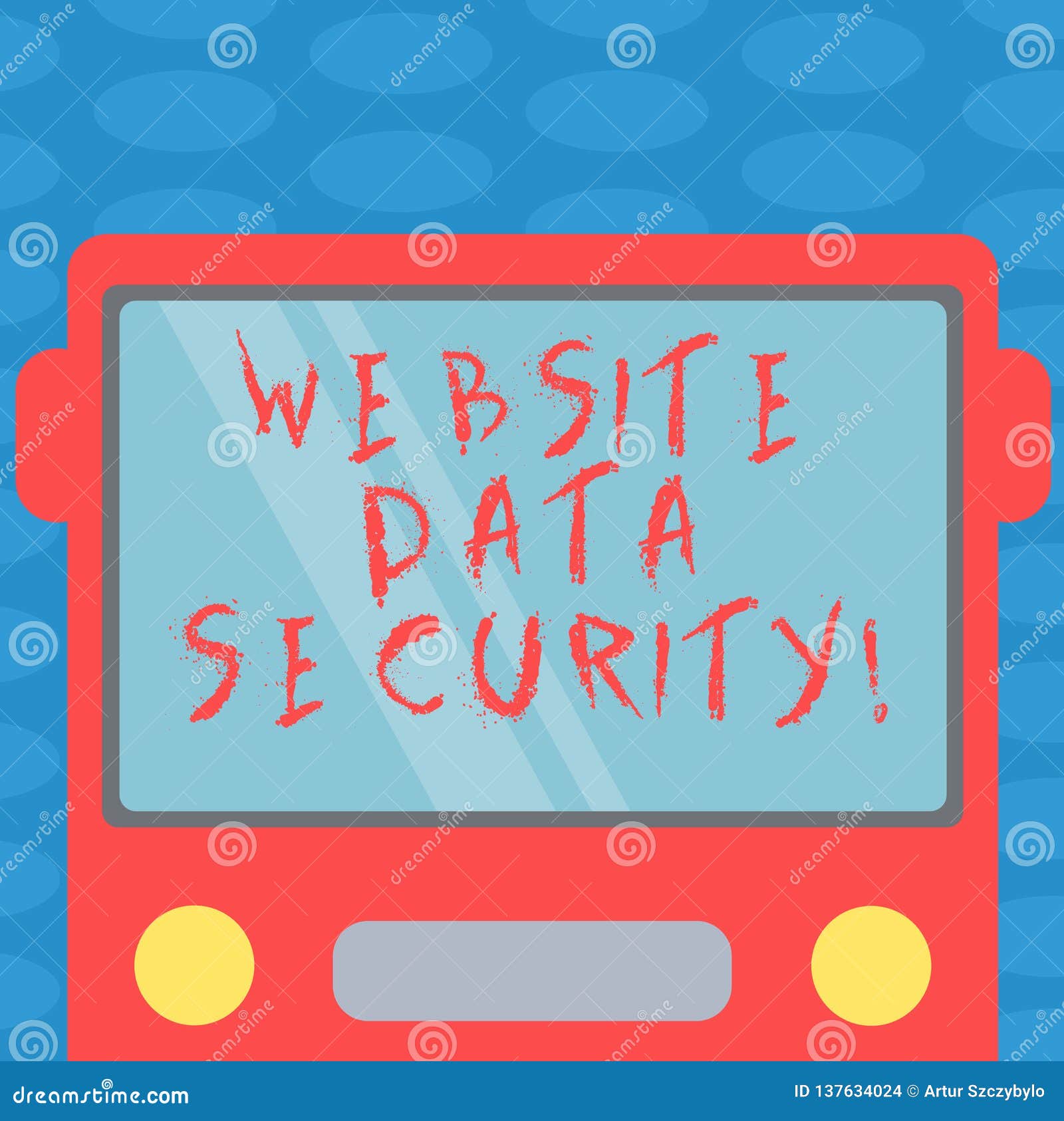 Protecting Digital Encoding Cartoon Vector 59705963