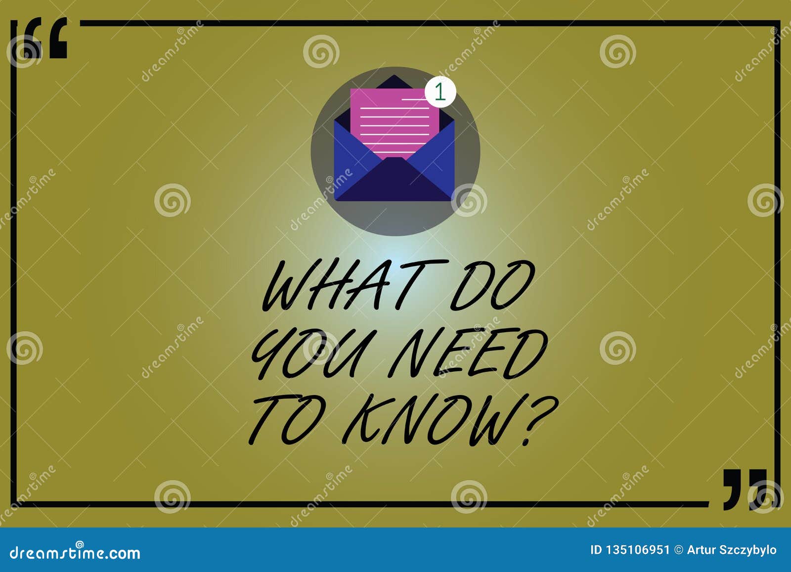 Word Writing Text What Do You Need To Knowquestion. Business Concept ...