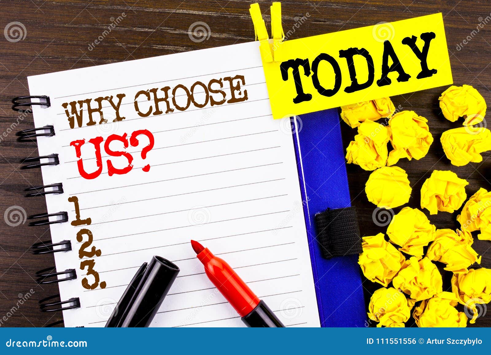 Word, Writing, Text Why Choose Us Question. Business Concept for Reason ...