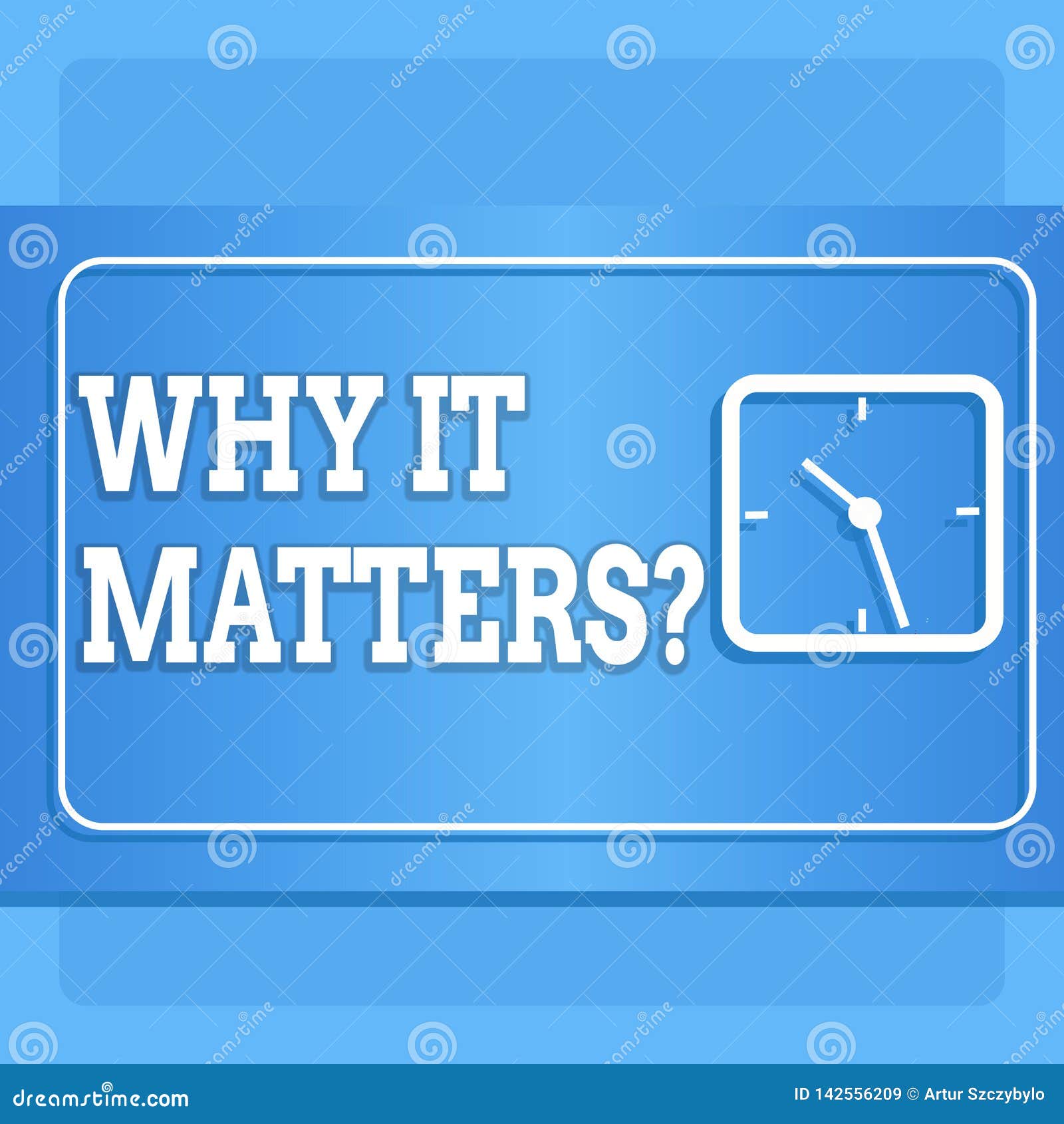 Word Writing Text Why it Matters Question. Business Concept for Ask ...