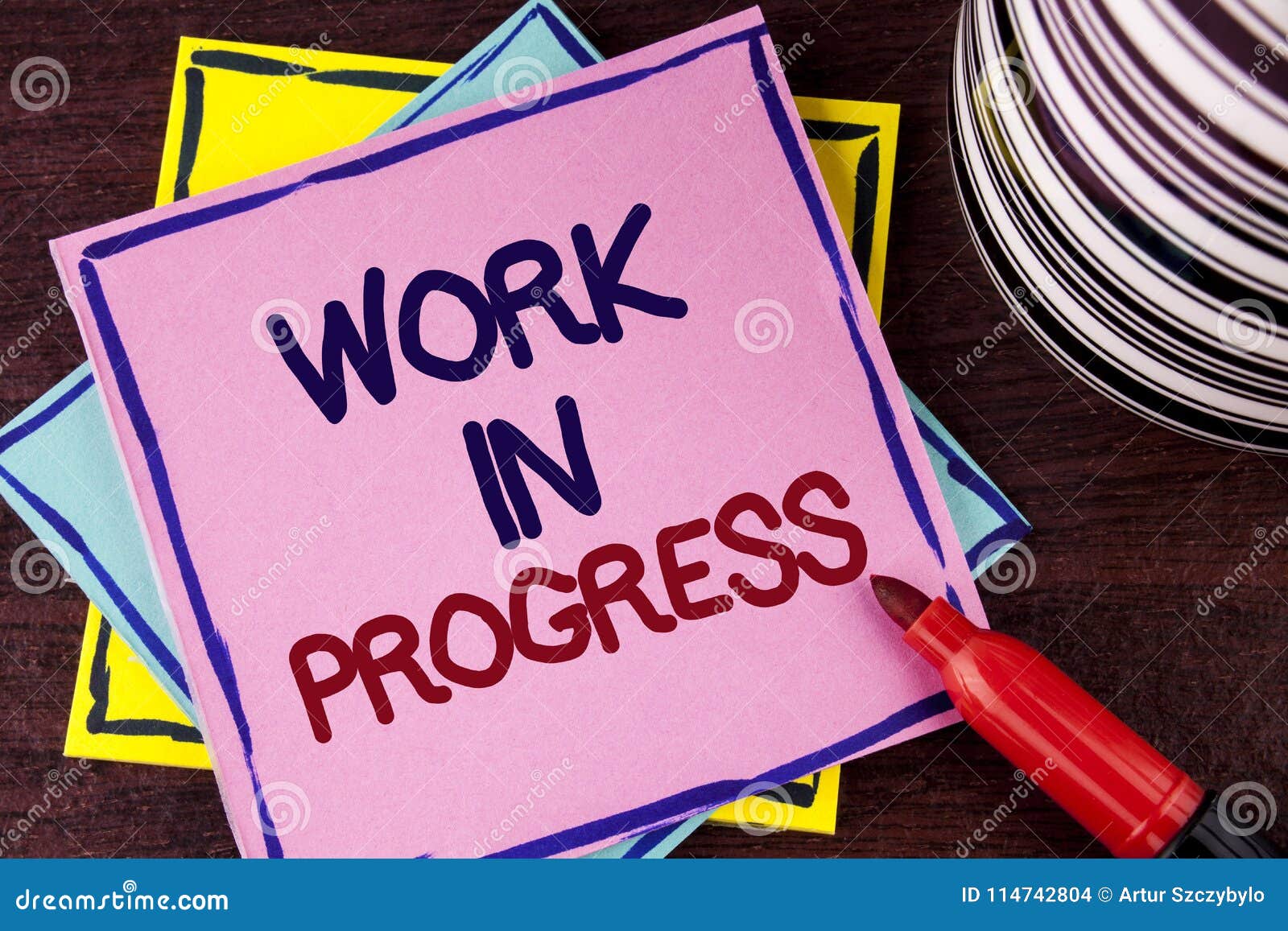 Word Writing Text Work in Progress. Business Concept for People is ... Word Writing Text Work in Progress. Business Concept for People is ...