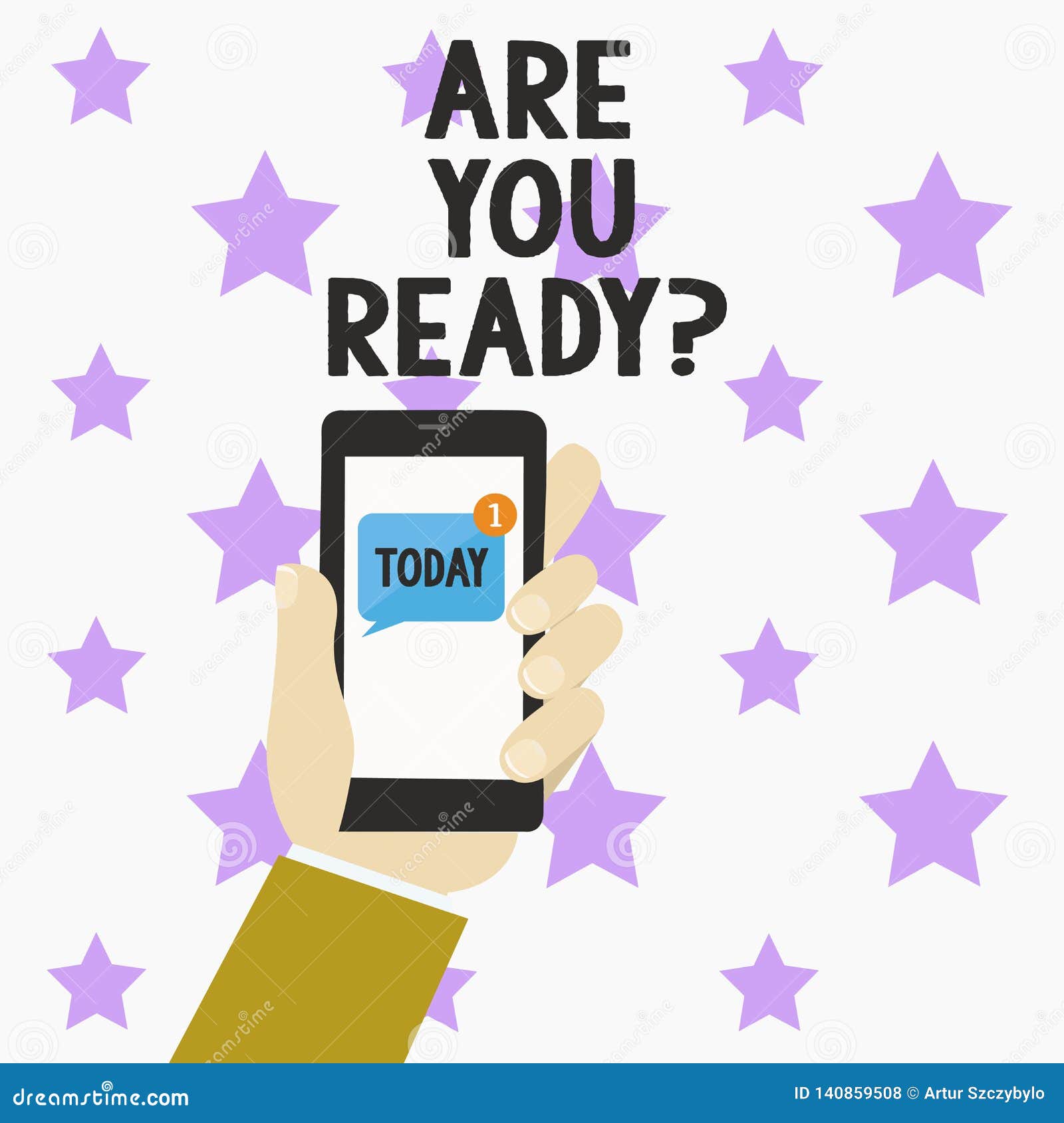 Word Writing Text are You Readyquestion. Business Concept for Asking ...