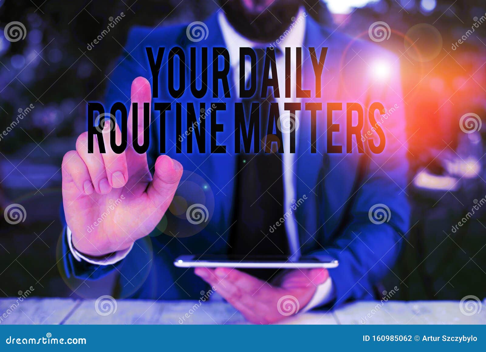 Word Writing Text Your daily Routine Matters. Business Concept for ...