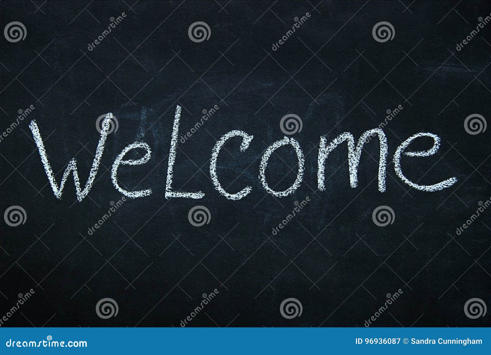Word Written in Chalk on Blackboard Stock Image - Image of blackboard ...