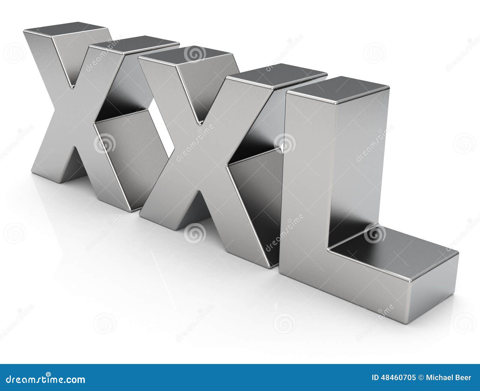 Word XXL stock illustration. Illustration of scale, huge - 48460705