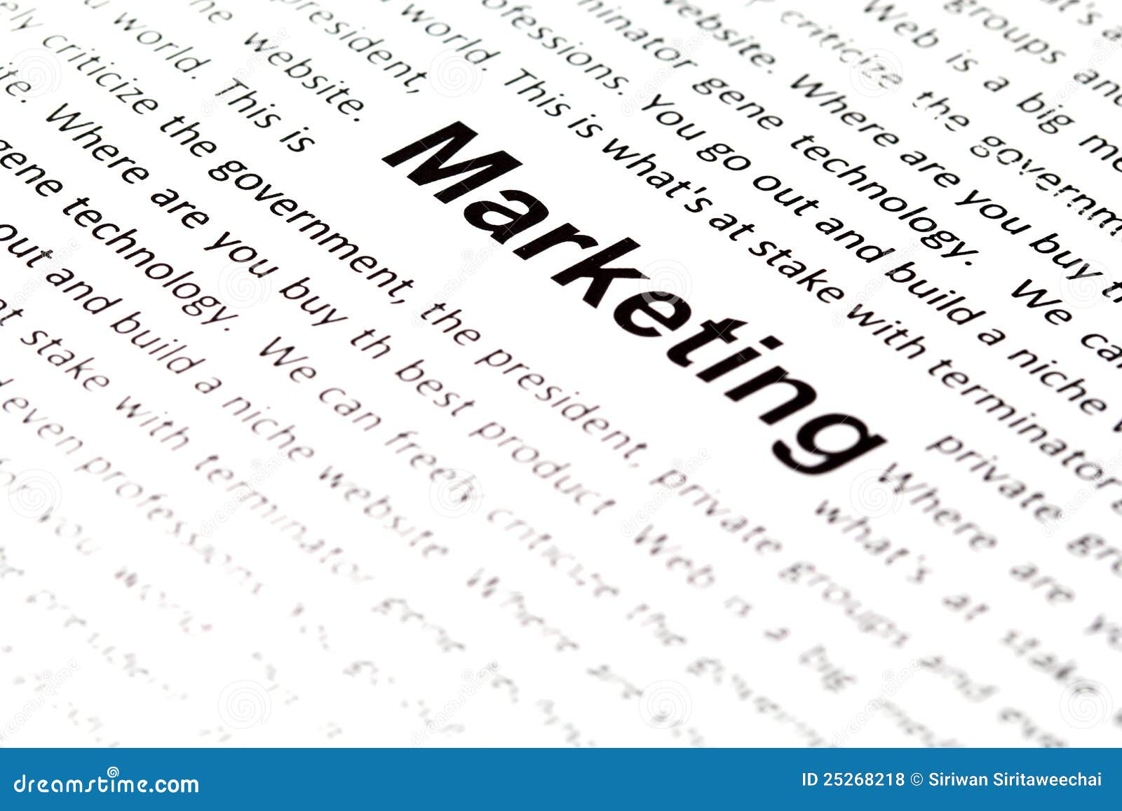 Wording Marketing stock photo. Image of ideas, article - 25268218