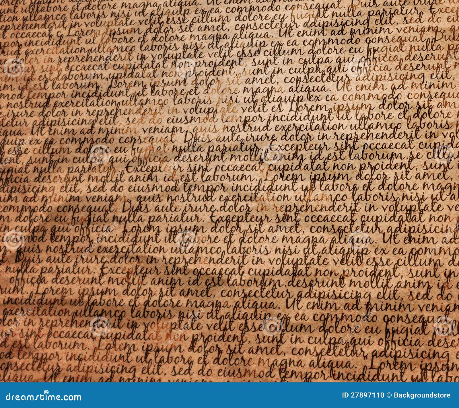 Words Background Old Texture Stock Illustration - Illustration of ...