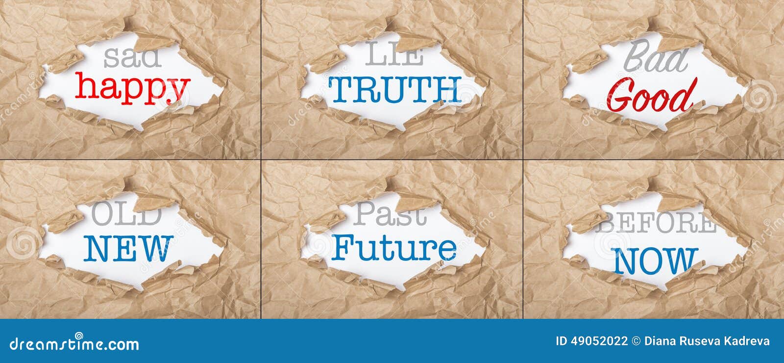 Words Collage On Cardboard Background Stock Photo | CartoonDealer.com ...