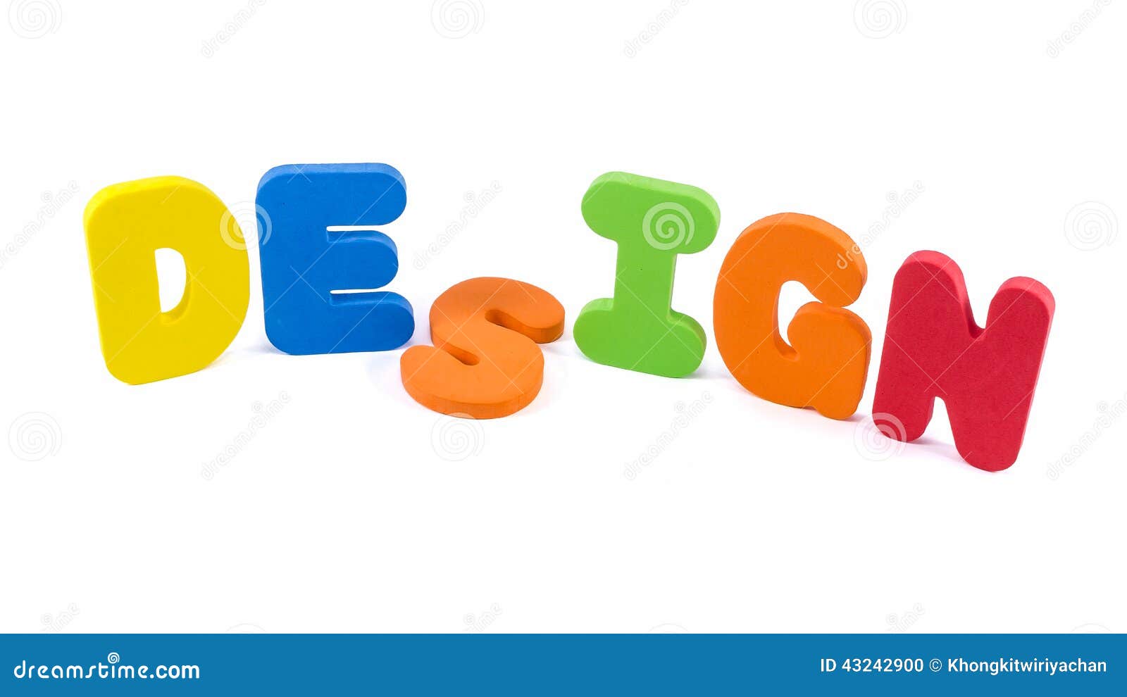 The words DESIGN stock photo. Image of product, text - 43242900