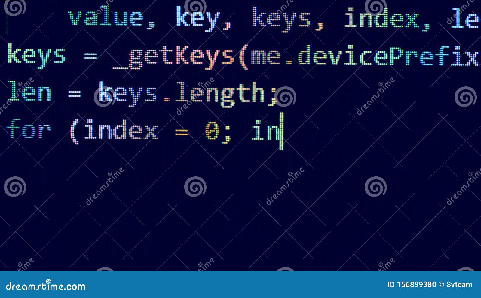 Words of the Encrypted Code in a Close Up Stock Footage - Video of ...