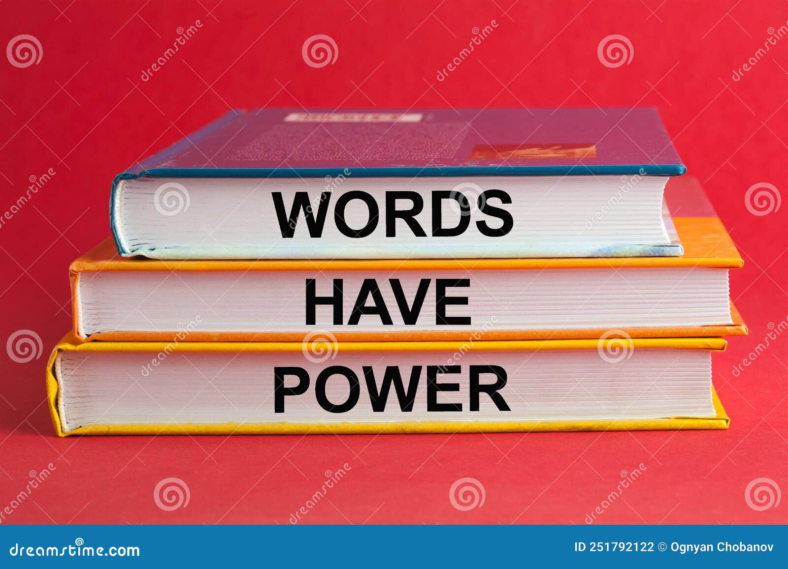 Words Have Power Concept stock photo. Image of goals - 251792122