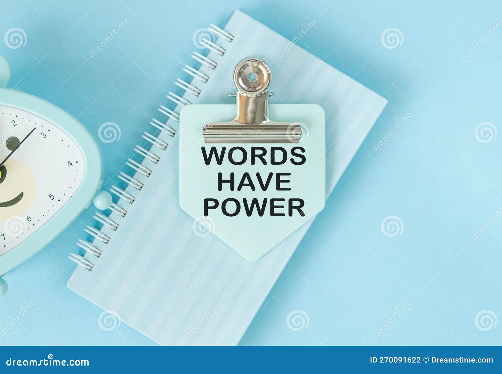 Words Have Power Text on Notepad, Copywriting Storytelling Marketing ...