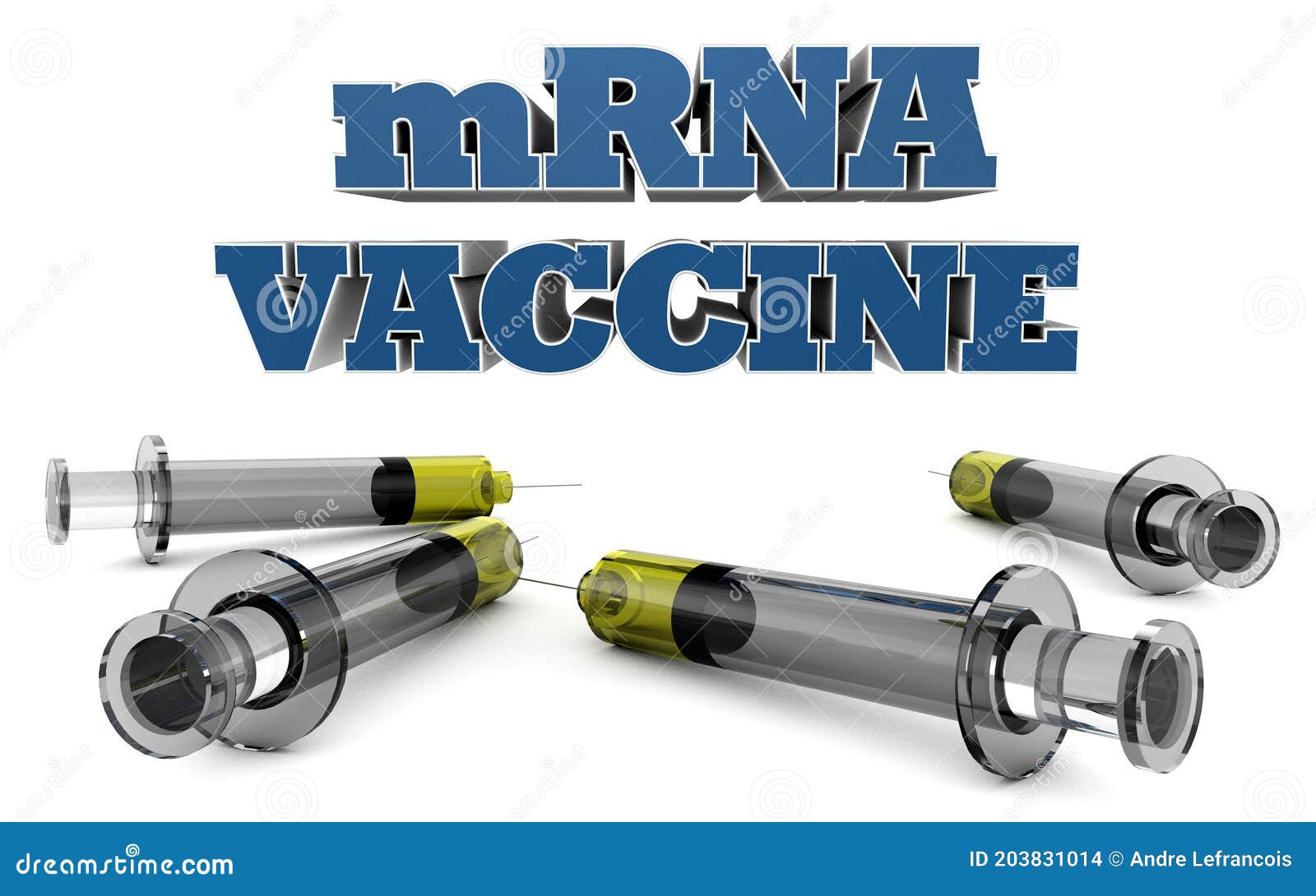 MRNA Vaccine and Immunization Stock Illustration - Illustration of ...