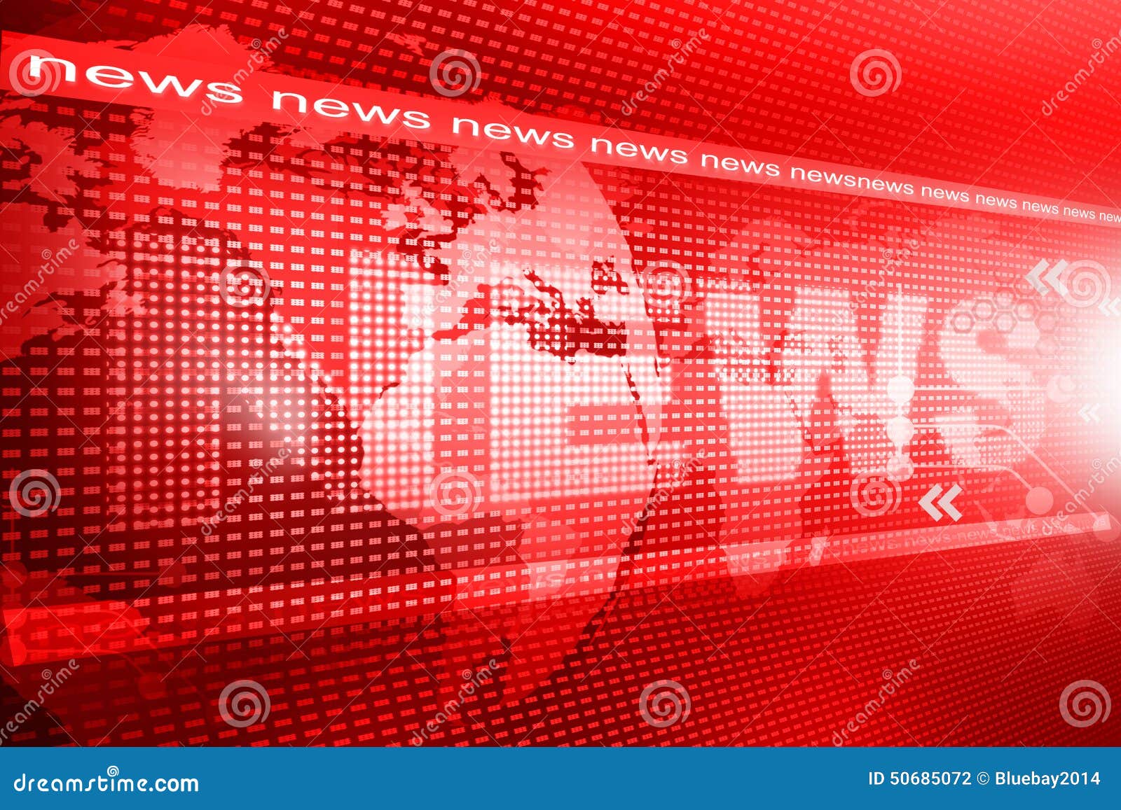 Words News stock illustration. Illustration of cyber - 50685072