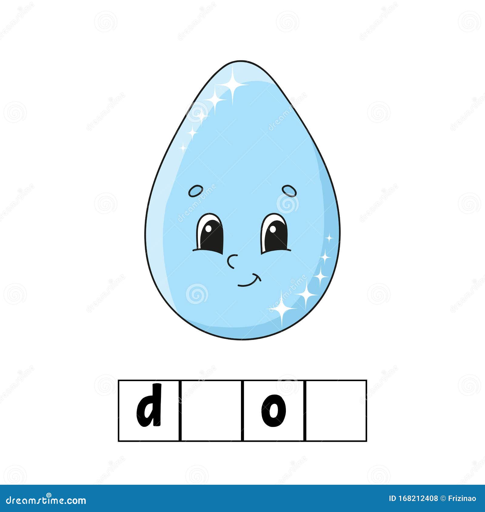 Words Puzzle, Drop. Education Developing Worksheet. Learning Game for ...