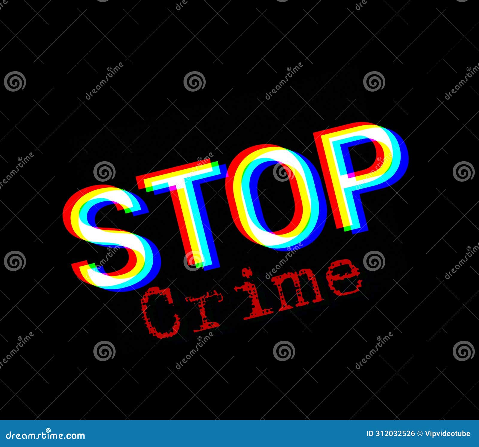 Stop Gun Crime Cartoon Vector | CartoonDealer.com #18195947