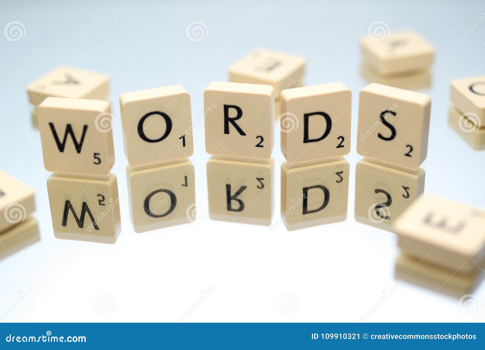 Words Text Scrabble Blocks Picture. Image: 109910321