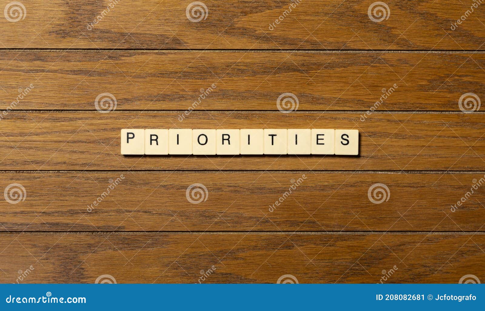 Words Written on Blocks on Wood Table Stock Image - Image of white ...