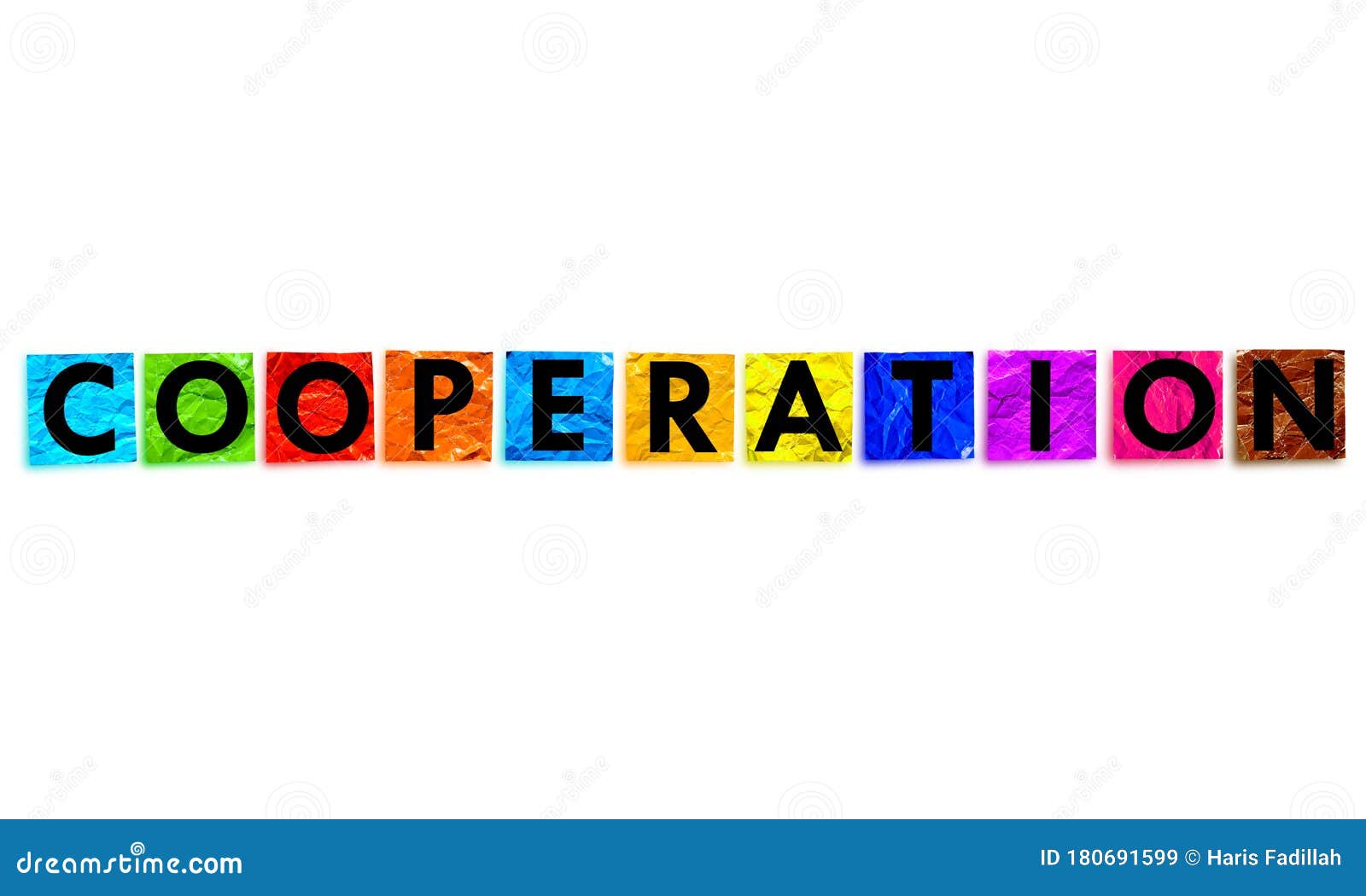 COOPERATION stock image. Image of decision, development - 180691599