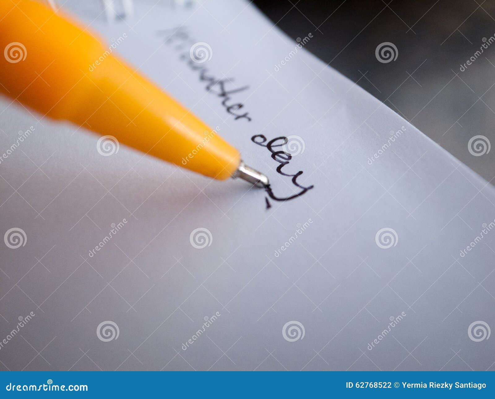 Words written using a pen stock photo. Image of piece - 62768522
