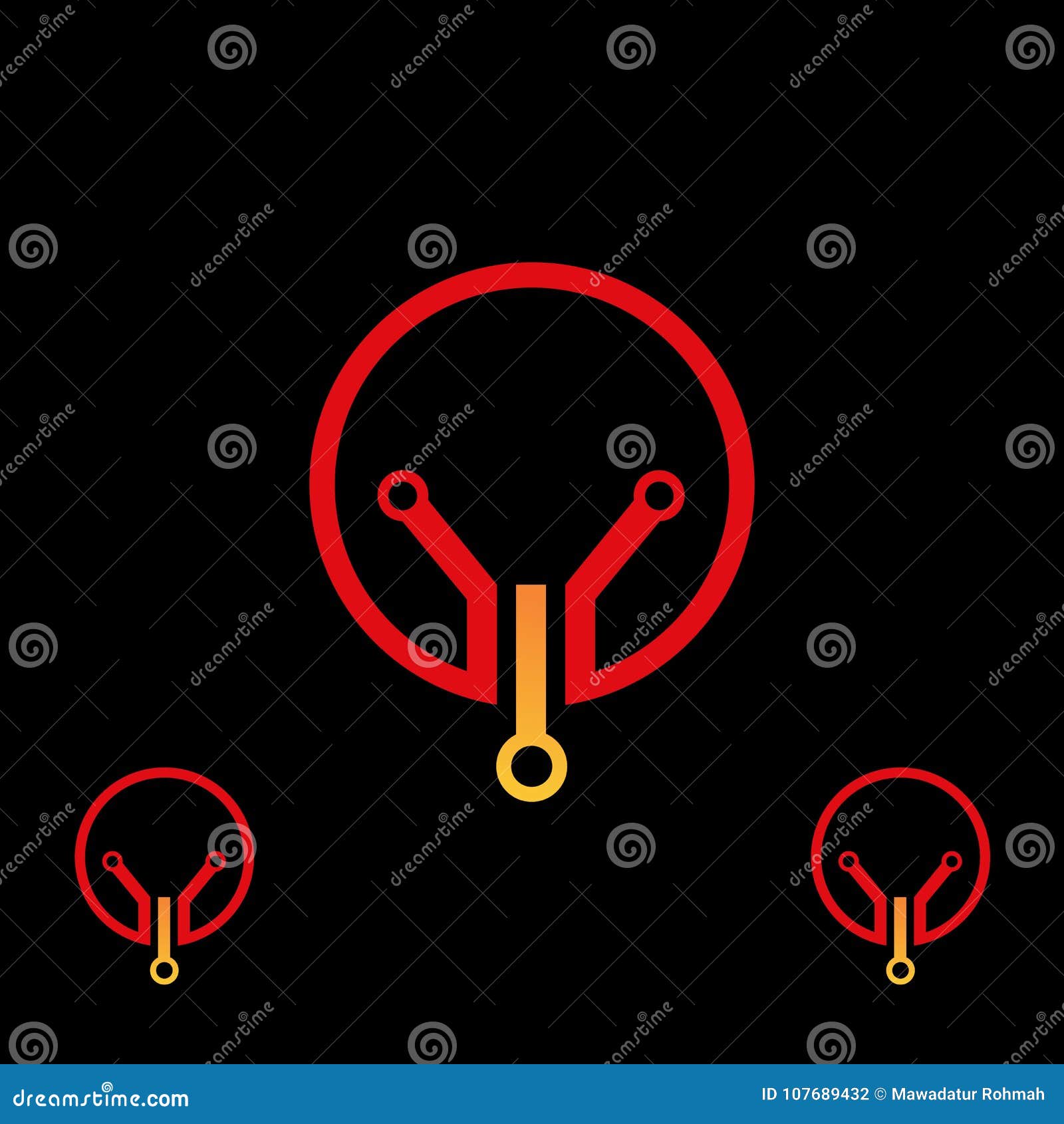 World And Electrical Connections Logo Vector Illustration ...