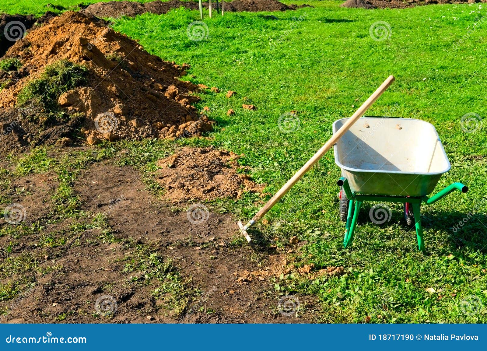 Work stock photo. Image of outdoors, working, soil, land - 18717190