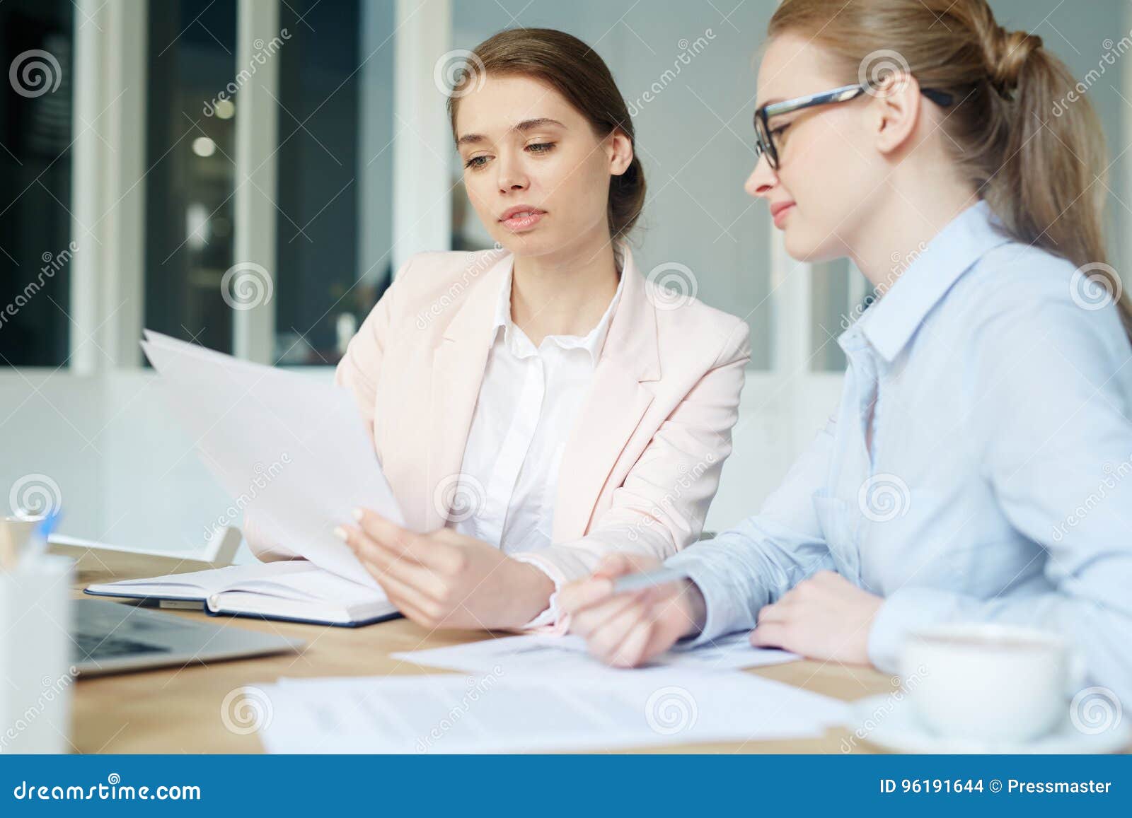 Work of accountants stock photo. Image of paperwork, deal - 96191644