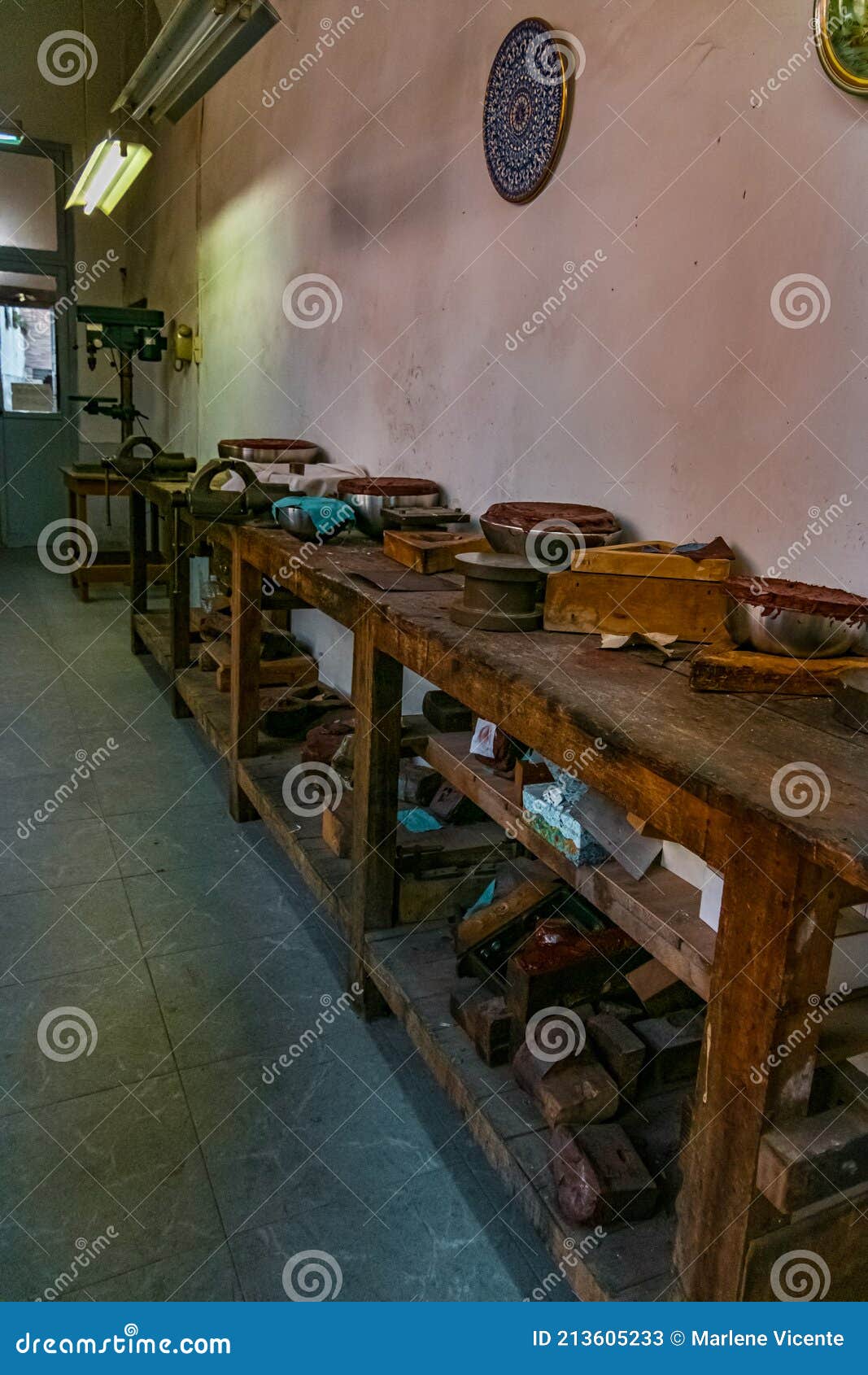 Work of the Art of Damascene of Toledo Stock Image - Image of journey ...