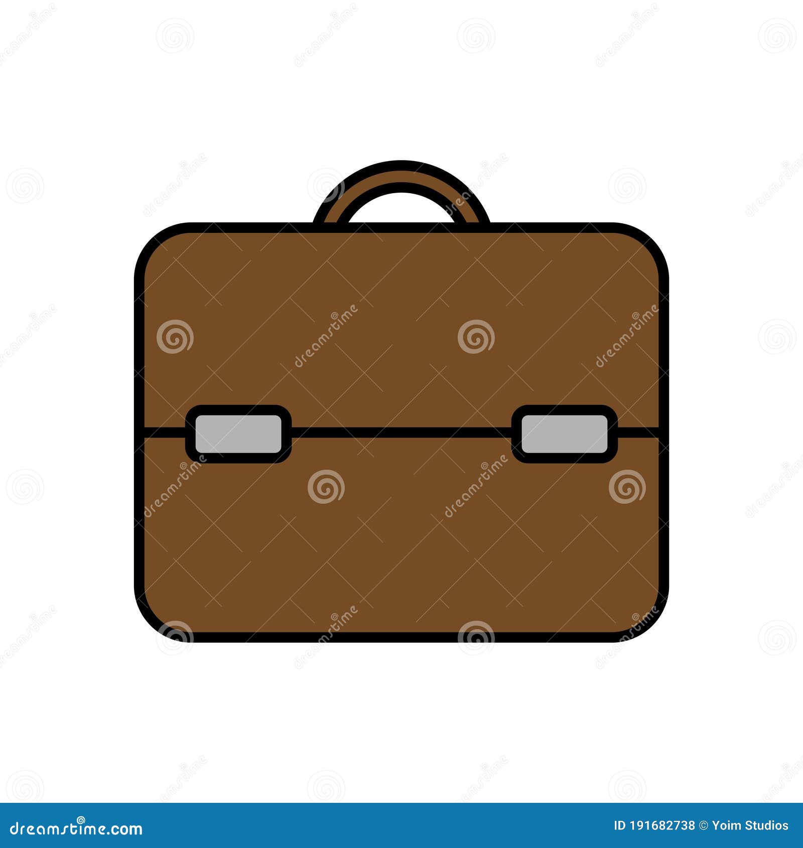 Work Bag Vector Design Template Illustration.icon Logo Design Elements ...