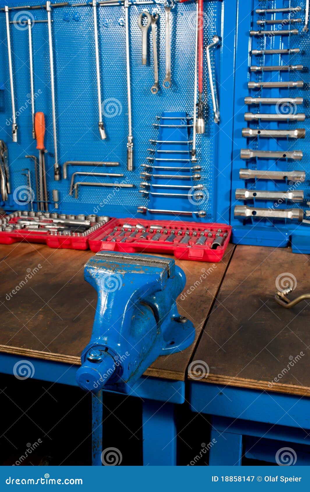 Work-bench stock image. Image of bench, assorted, hardware - 18858147