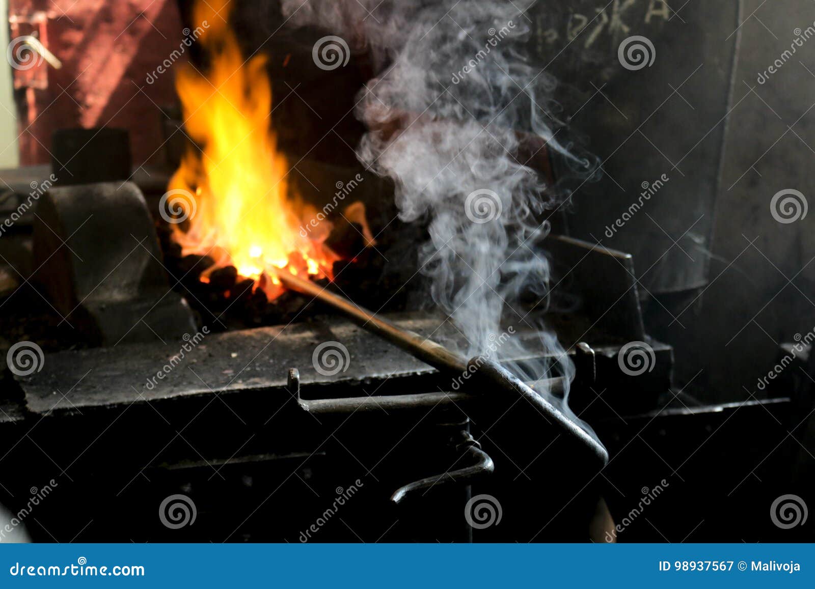 Blacksmith`s Workshop. Working Metal Tools in Smithy Stock Image ... Blacksmith`s Workshop. Working Metal Tools in Smithy Stock Image ...