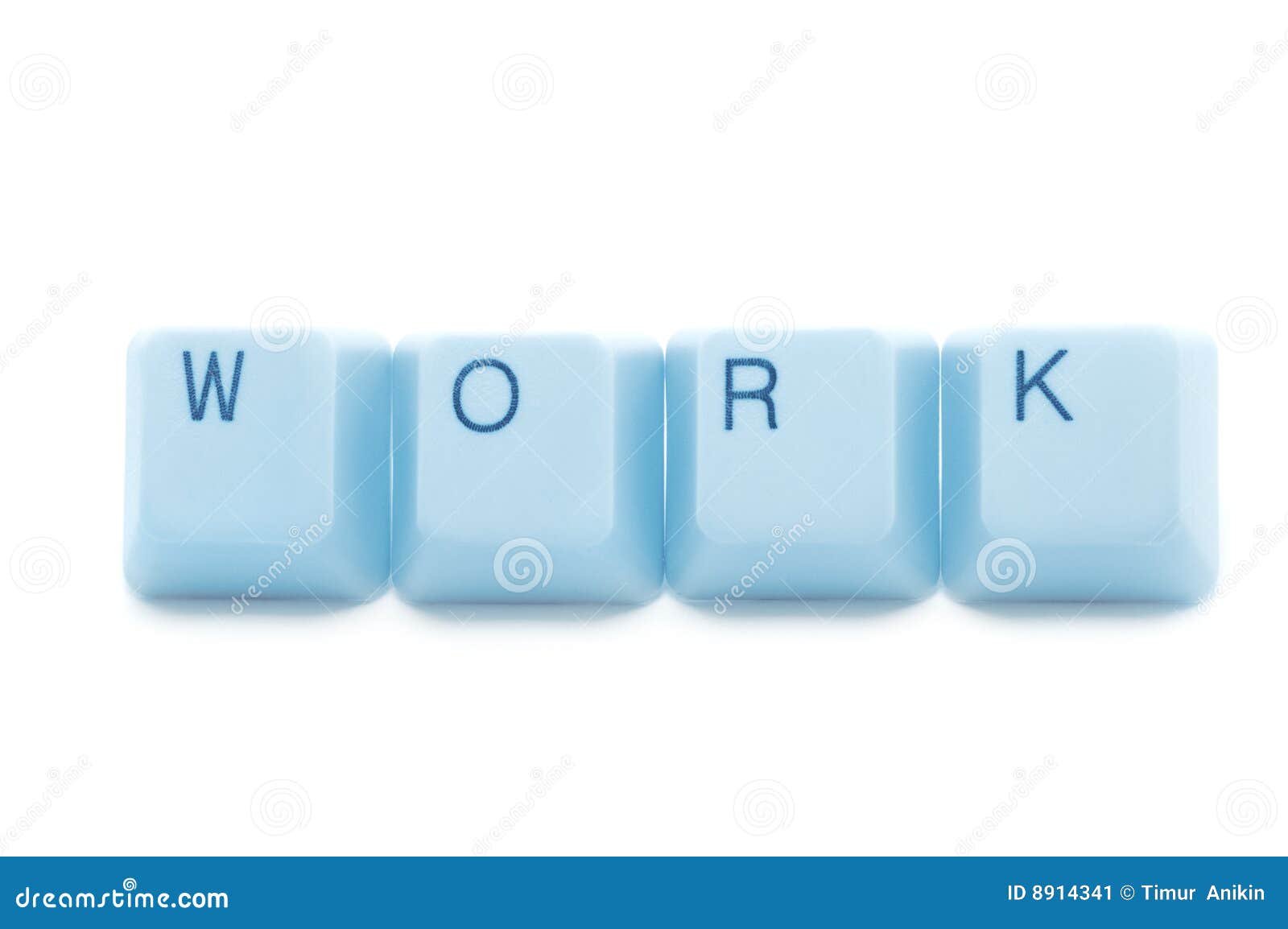 Work blue keyboard caption stock image. Image of device - 8914341