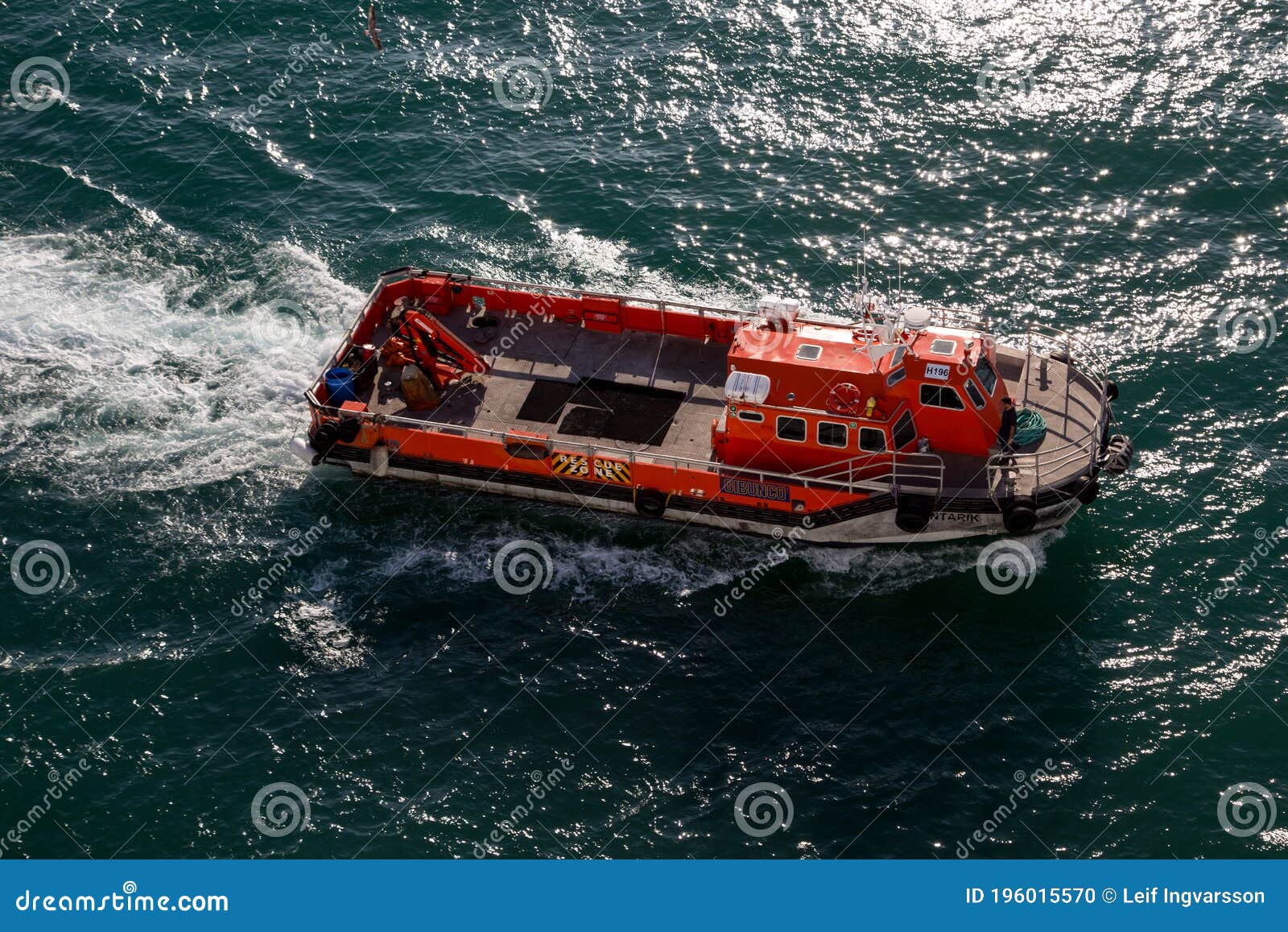 Work Boat at Gibraltar editorial image. Image of shipping - 196015570